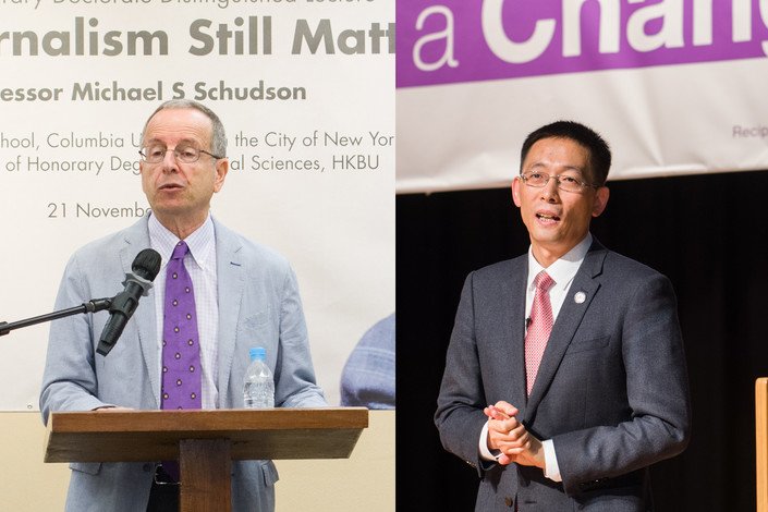 Honorary graduates inspire University community at distinguished lectures