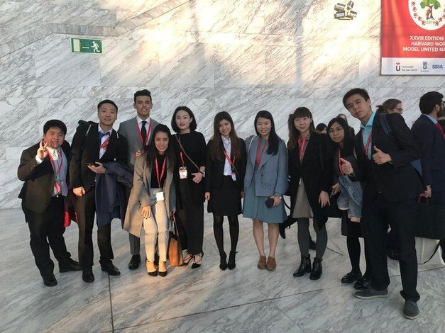 HKBU students win awards at Model United Nations conferences