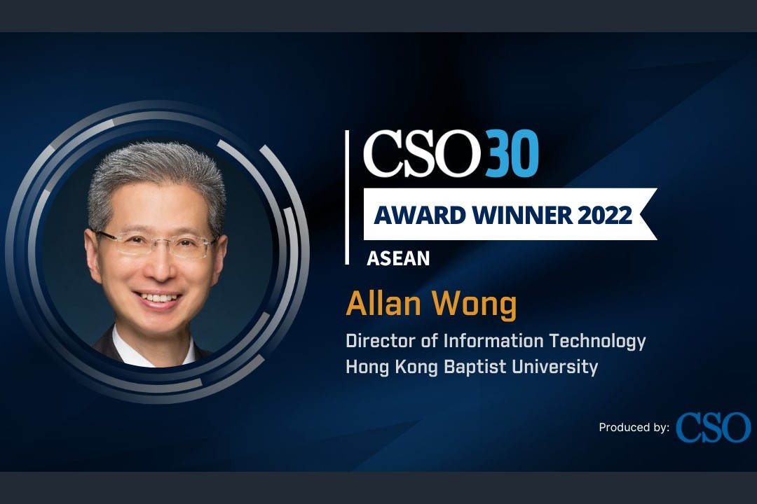Director of Information Technology wins CSO30 ASEAN Award